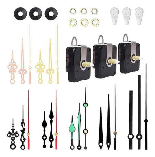 Kit De Manecillas De Reloj Y Motor: Reemplazo Del Mecanismo | Cuotas ... Kit De Manecillas De Reloj Y Motor: Reemplazo Del Mecanismo | Cuotas ...
