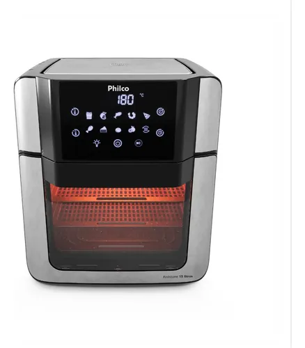 Fritadeira Sem Óleo Air Fryer Oven Paf15a 15l Philco Preto ...