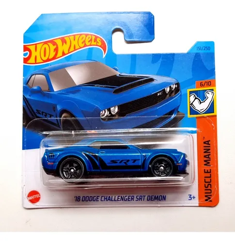 Hot Wheels Dodge 18 Challenger Srt Demon Muscle Mania Cuotas Sin Interés