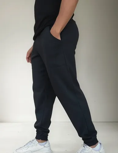 Calça Moletom Jogger Masculina Slim Inverno Plus Size | MercadoLivre