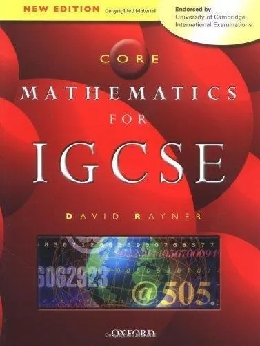 Core Mathematics For Igcse | MercadoLibre