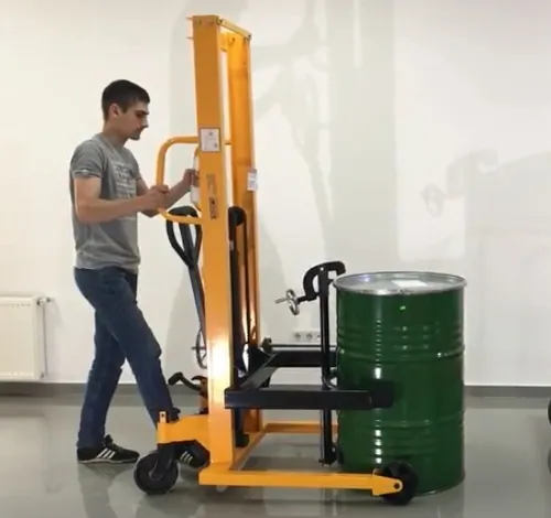 Apilador Manual Volteador De Tambos 350 Kg. Noblelift en venta en León ... Apilador Manual Volteador De Tambos 350 Kg. Noblelift en venta en León ...