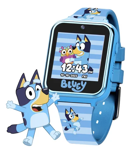 Reloj Inteligente Accutime Bluey Kids Con Cámara, Juegos Y P | Cuotas ...