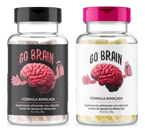 Go Brain Turbine Seu Cerebro Foco Produtividade Original | Frete grátis Go Brain Turbine Seu Cerebro Foco Produtividade Original | Frete grátis