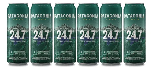 Cerveza Patagonia 24 7 Ipa Lata 410 Ml X6 Fullescabio