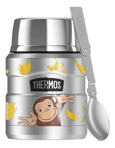 Jorge El Curioso Bananas Thermos Tarro De Comida Inoxidable Meses Sin