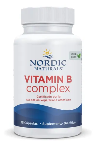 Complejo B Vitamin B Complex B1 B2 B3 B5 B6 B9 B12 Sabor Sin