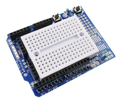 Proto Shield Protoshield Para Arduino Uno Con Protoboard en venta en ... Proto Shield Protoshield Para Arduino Uno Con Protoboard en venta en ...