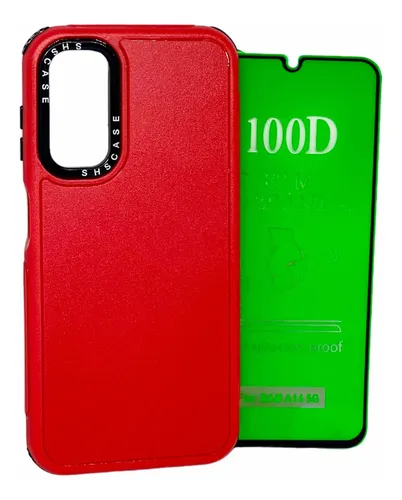 Funda Para A14 5g Samsung Mica Protector Case 3en1 Rudo Re Meses