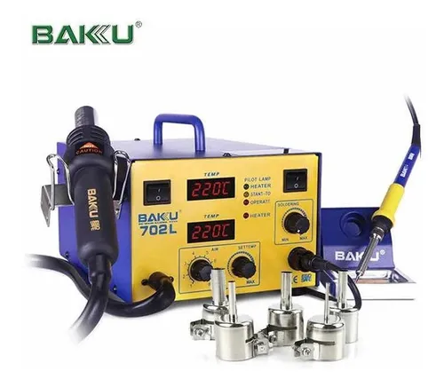 Estación De Calor Y Soldadura Baku 702 L | Cuotas sin interés