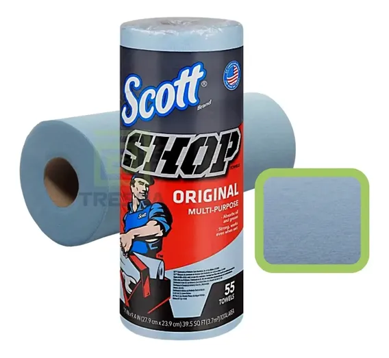Toallas Azules Scott Shop | MercadoLibre 📦