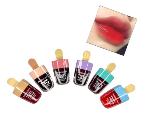 Tinta Para Labios En Forma De Paleta Kawai Mayoreo 12 Pzs Mercadolibre