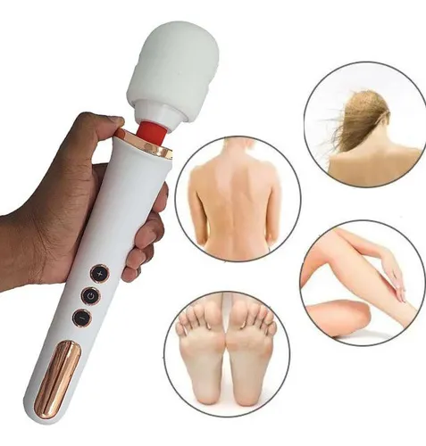 Massageador Corporal Super Varinha Magica Aveludada Usb Mercadolivre