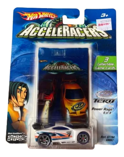 Hot Wheels Acceleracers - Teku Power Rage 1:64 Cor Azul | MercadoLivre