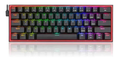 Teclado Mecánico Redragon Fizz Pro K616 Rgb Wireless Dual Color Del ...