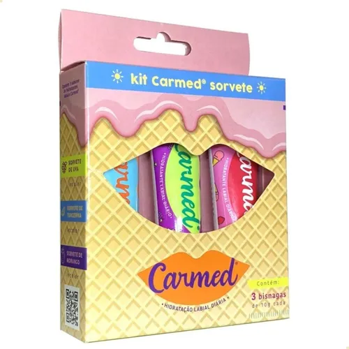 Kit de helados Carmed Summer con 3 tubos de 10 g cada uno | MercadoLibre