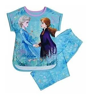 Pijama De Anna Y Elsa Frozen 2 Para Niña Disney Store