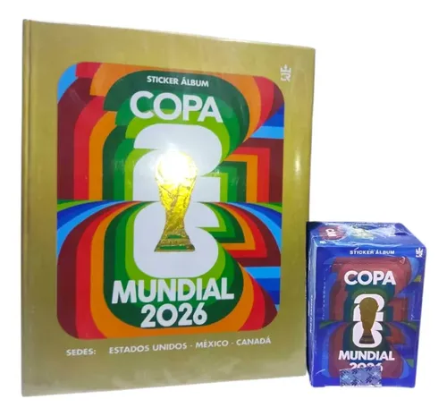 Álbum Tapa Dura Gold Mundial 2026 3reyes + Paqueton | MercadoLibre