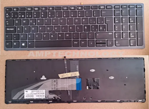 Teclado De Laptop Hp Zbook 15 G3 G4 Zbook 17 G3 G4 Cuotas Sin Interés