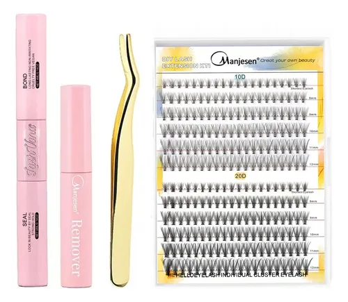 Extensiones Pestañas Diy Kit De Racimos De Pestañas Mixto Meses Sin