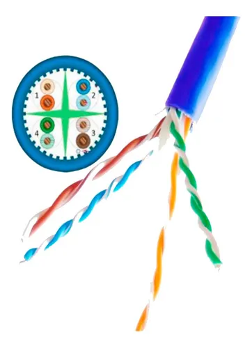 Bobina De Cable 305 Mts Utp Saxxon Cat6a 100% Cobre Bobina De Cable 305 Mts Utp Saxxon Cat6a 100% Cobre