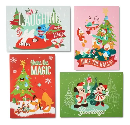 Tarjetas De Navidad Caja X 16 * Disney Mickey Minnie Stitch en venta en ... Tarjetas De Navidad Caja X 16 * Disney Mickey Minnie Stitch en venta en ...