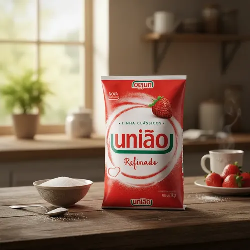 Açúcar União Refinado 5 Unidades De 1kg | MercadoLivre