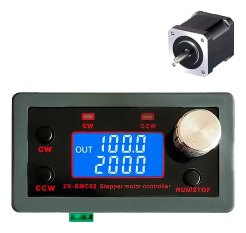 Controlador Velocidade Digital Motor De Passo Encoder 10-30v | Frete grátis