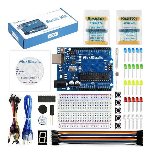 Kit Básico Con Tutorial Para Arduino Uno R3 En Venta En Tepotzotlan