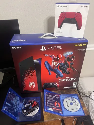Paquete De Ps5 De Edición Limitada De Marvels Spider Man 2 En Venta En
