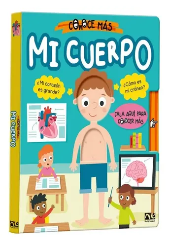 Conoce Más Mi Cuerpo Libro Didactico Solapas D Cuerpo Humano en venta ...