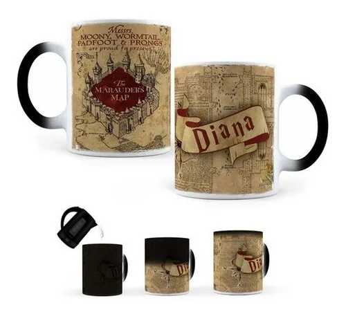 Mug Magico Harry Potter Mapa Del Merodeador Con Nombre en venta en ... Mug Magico Harry Potter Mapa Del Merodeador Con Nombre en venta en ...