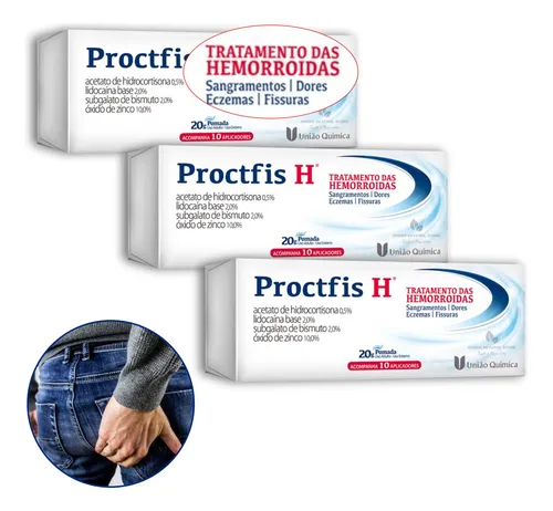 Kit C/3 Tratamento Das Hemorroidas Proctfis H Pomada | Parcelamento sem ... Kit C/3 Tratamento Das Hemorroidas Proctfis H Pomada | Parcelamento sem ...