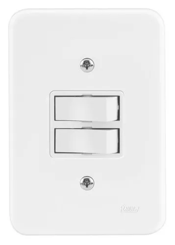 Conjunto 4x2 2 Interruptor Simples - Radial | MercadoLibre Conjunto 4x2 2 Interruptor Simples - Radial | MercadoLibre