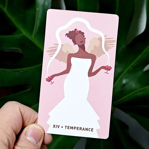 Tarot Con Forma De Corazón Suave De 10,3 X 6 Cm, 78 Unidades | Meses ...