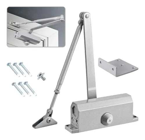 Mola Aérea Para Fechar Porta Portão Madeira Alumínio 65kgs ...