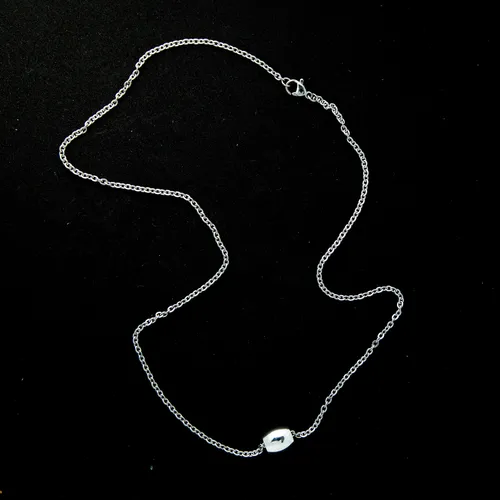 Cadena Dije Oval - Acero Quirúrgico Cadena Dije Oval - Acero Quirúrgico