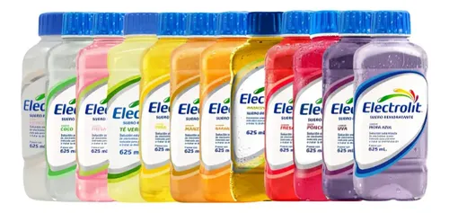 Electrolit Suero Bebida Rehidratante Varios Sabores 12 Pack Meses Sin