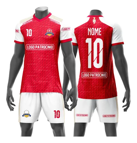 20 Uniformes De Futebol 100% Personalizados 20 Uniformes De Futebol 100% Personalizados