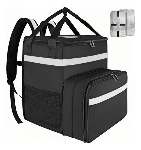 Mochila Delivery Repartidor Tipo Uber Eats Térmica Impermeable Color ...