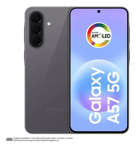 Teléfono celular Samsung Galaxy A57 5G 256gb 8gb Ram color gris ...
