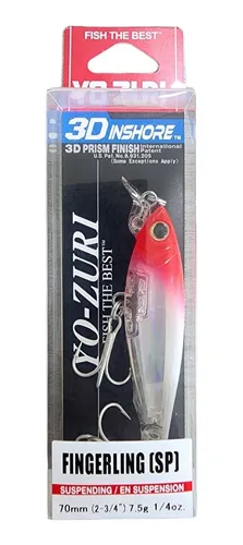 Yo Zuri 3d Inshore Fingerling Sp 70mm 7 5g Meses Sin Interés