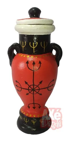 Quartinha Pomba Gira Umbanda Candomblé Axé Orixá Qpbg20 Mercadolivre