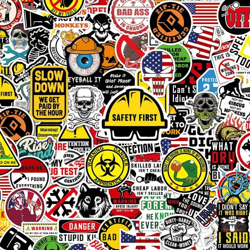 Calcomanias De Casco Duro Para Caja De Herramientas, Calcoma | Envío gratis