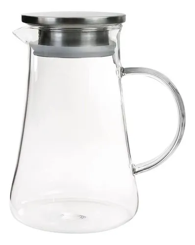 Jarra para bebidas Amigold Jarra De Vidro Com Tampa De Inox 1 Litro ... Jarra para bebidas Amigold Jarra De Vidro Com Tampa De Inox 1 Litro ...