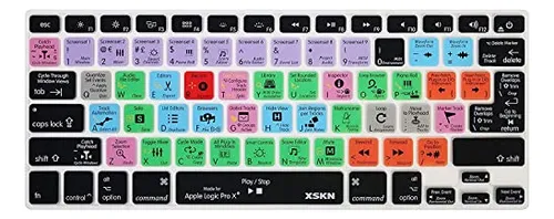 Xskn Para Apple Logic Pro X 10 Design De Atalho De Silicone ... Xskn Para Apple Logic Pro X 10 Design De Atalho De Silicone ...