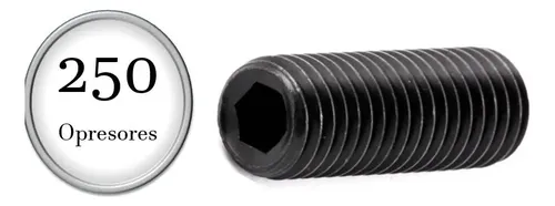 250 Opresores Allen Métrico M4-0.7 X 10mm | MercadoLibre