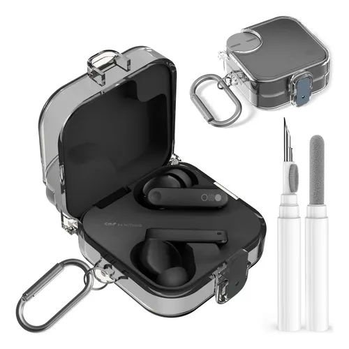 Funda Transparente Para Cmf Buds Pro 2 Buds 2 Plus Case Meses Sin funda-transparente-para-cmf-buds-pro-2-buds-2-plus-case-meses-sin