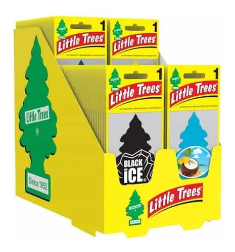 Exhibidor De Mostrador Little Trees Original De 96 Piezas Mercadolibre