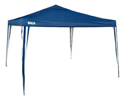 Tenda Gazebo Pe Alumínio Articulado Dobrável Azul 3x3m Mar Kala | Frete ...